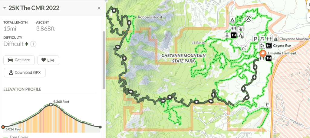 2025 Course Information | Friends of Cheyenne Mountain State Park